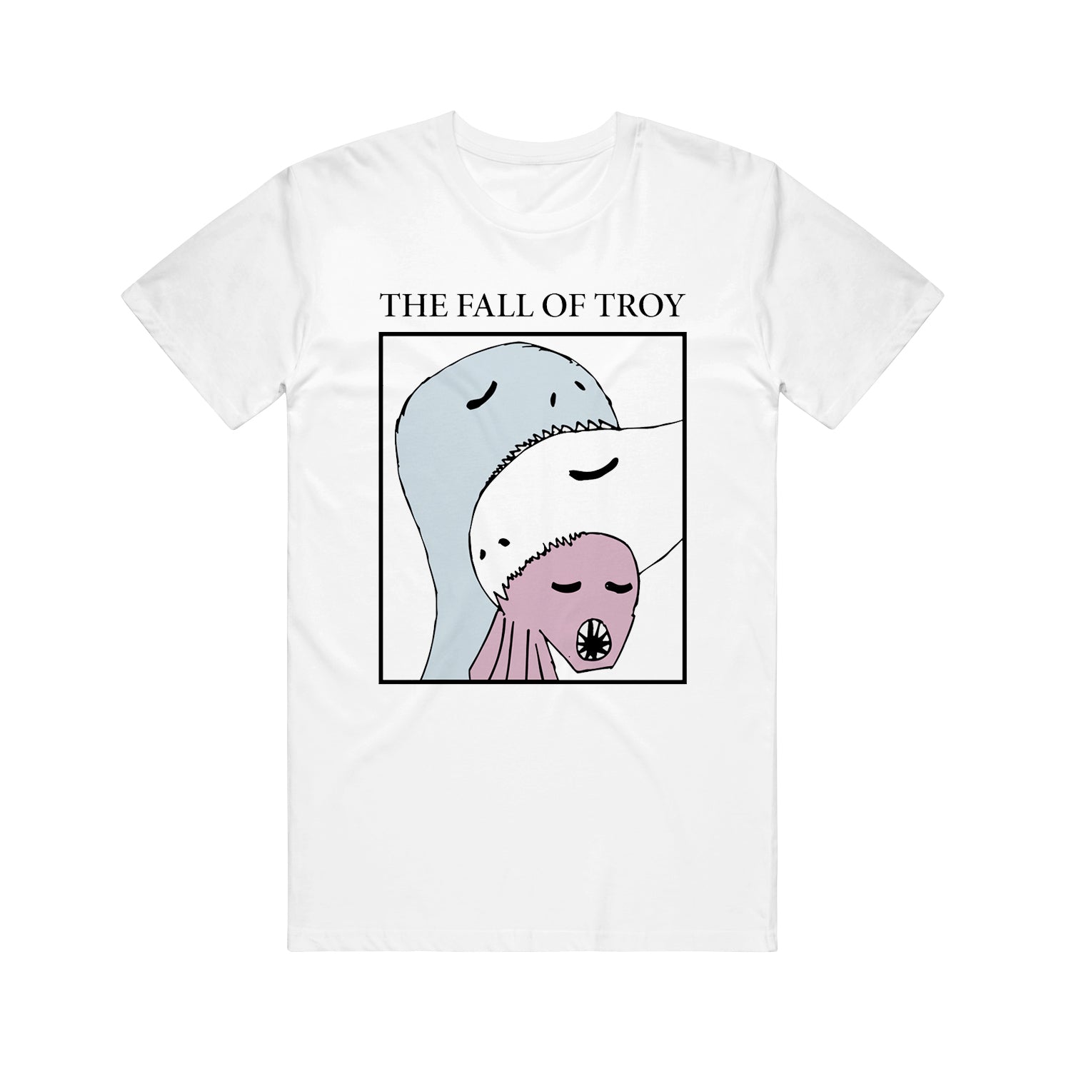 Framed Monsters - White T-Shirt – MerchNow