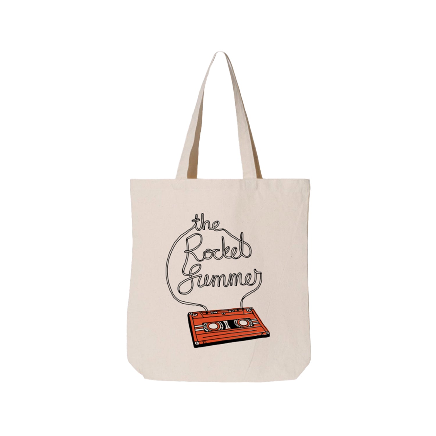Cassette - Natural Tote Bag – MerchNow