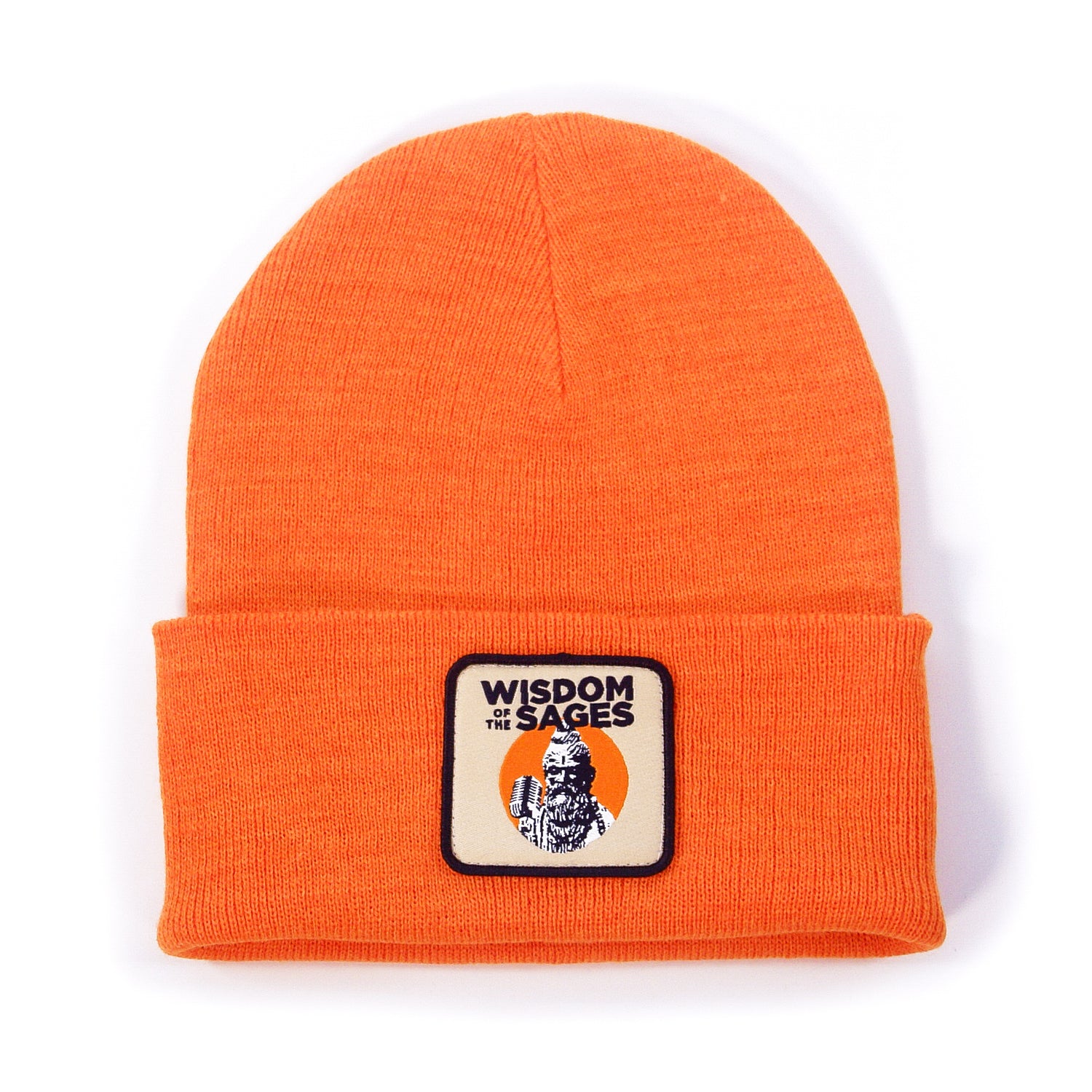 Logo Patch - Orange Beanie – MerchNow