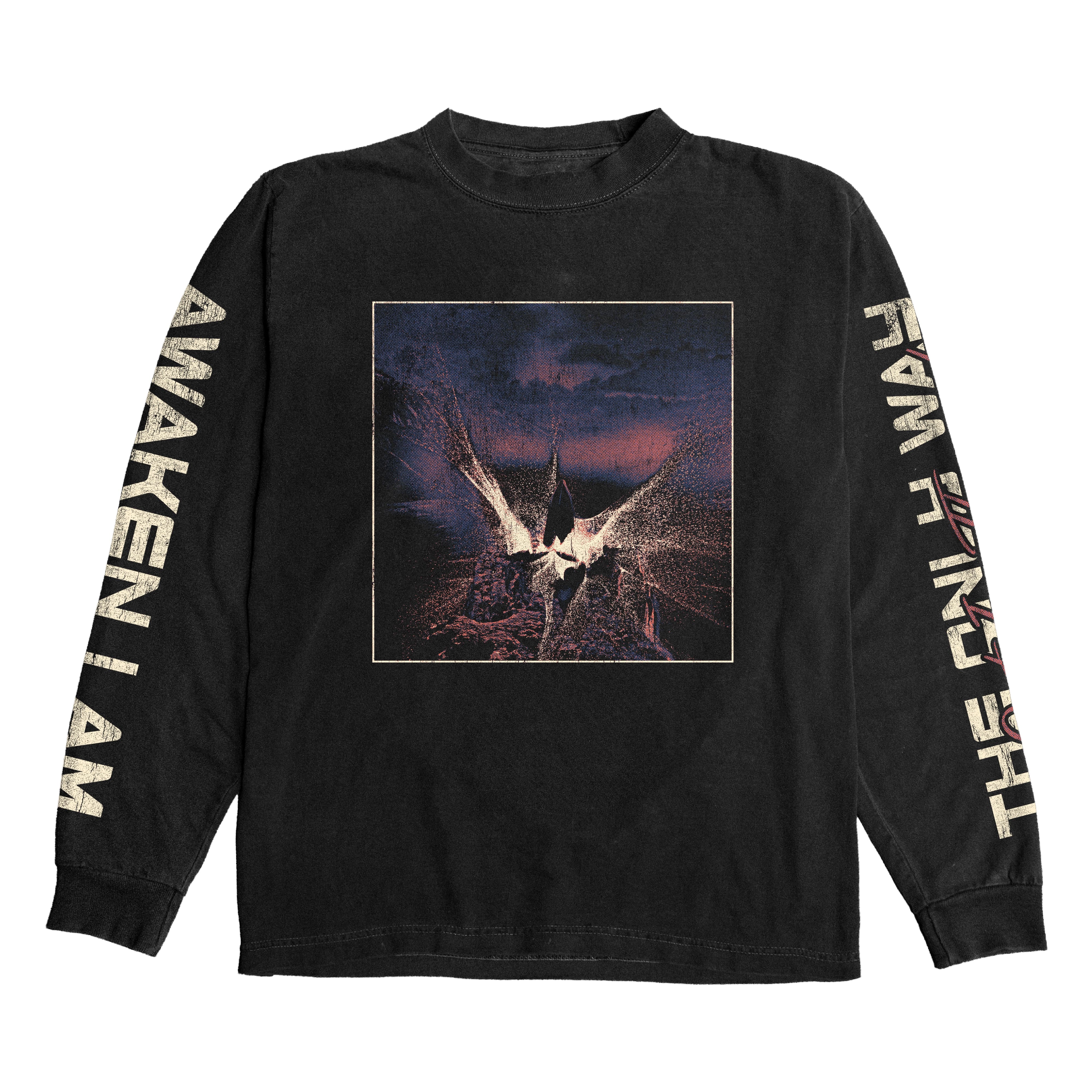 The Only Way Out Is Through - Black Long Sleeve – MerchNow