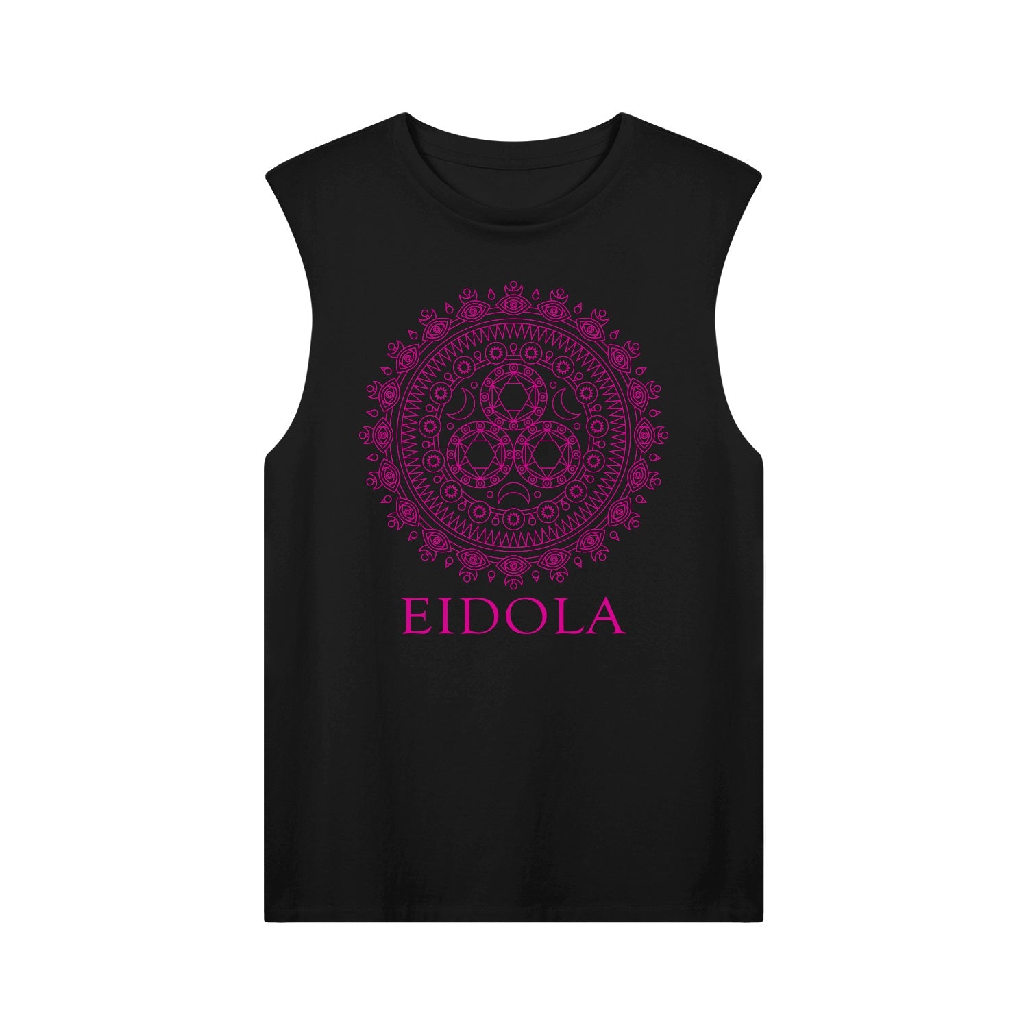 Mandala - Black Muscle Tank – MerchNow