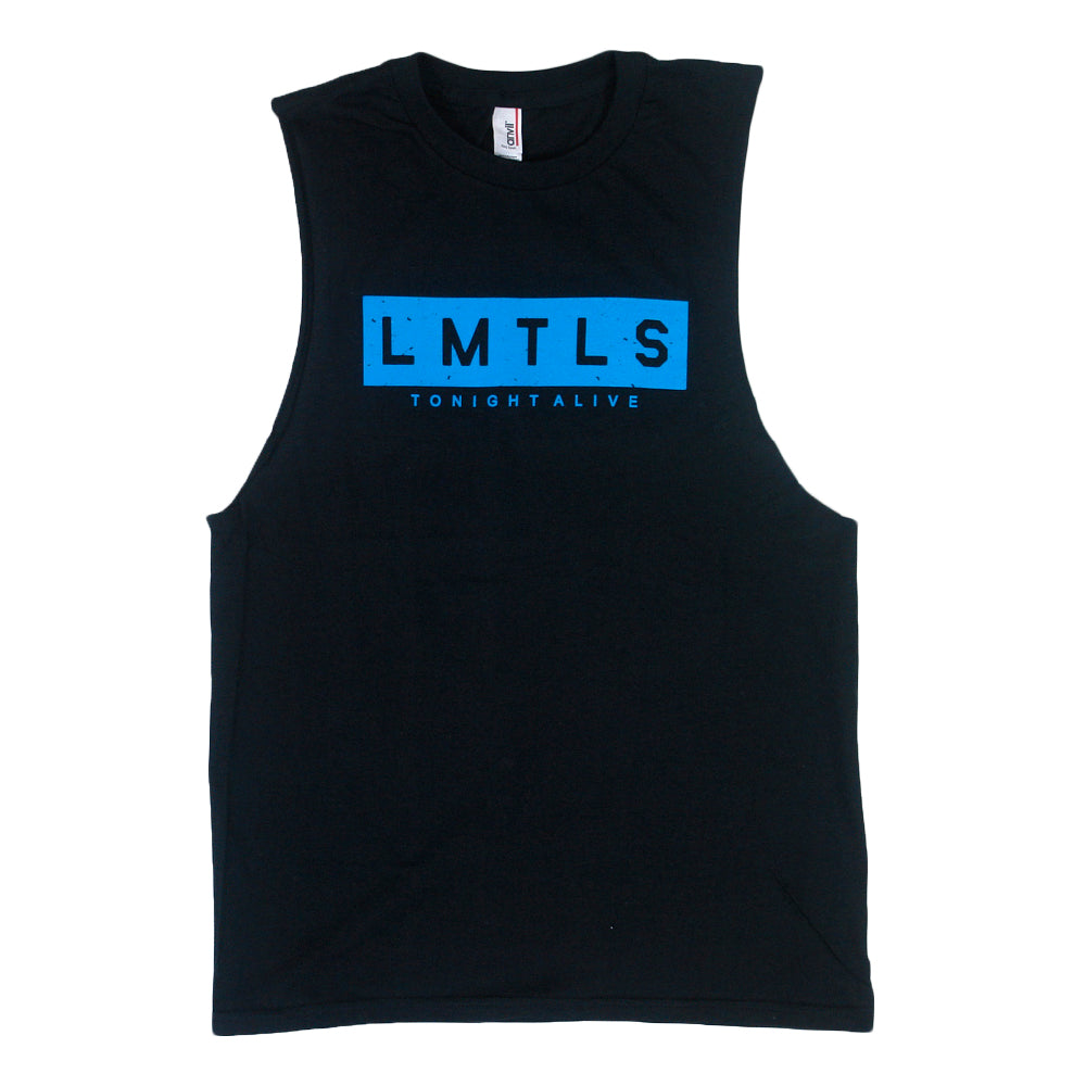 LMTLS - Black Sleeveless T-Shirt – MerchNow