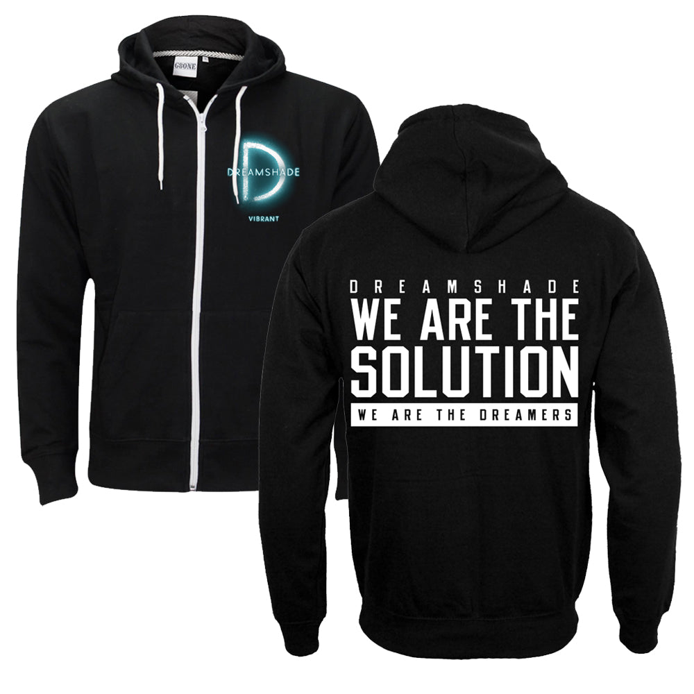 We Are The Solution Black Zip-Up – MerchNow