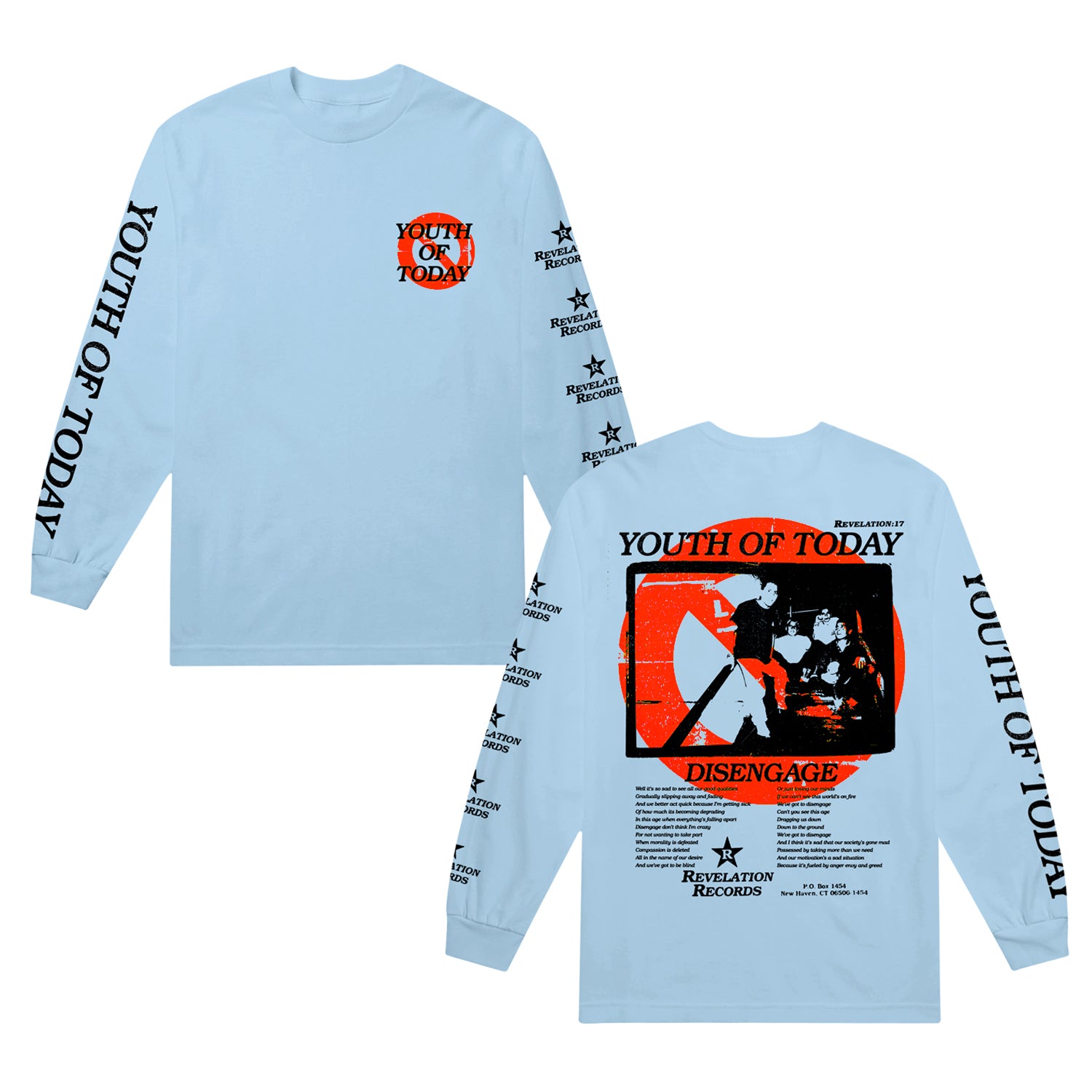 Disengage - Light Blue Long Sleeve – MerchNow