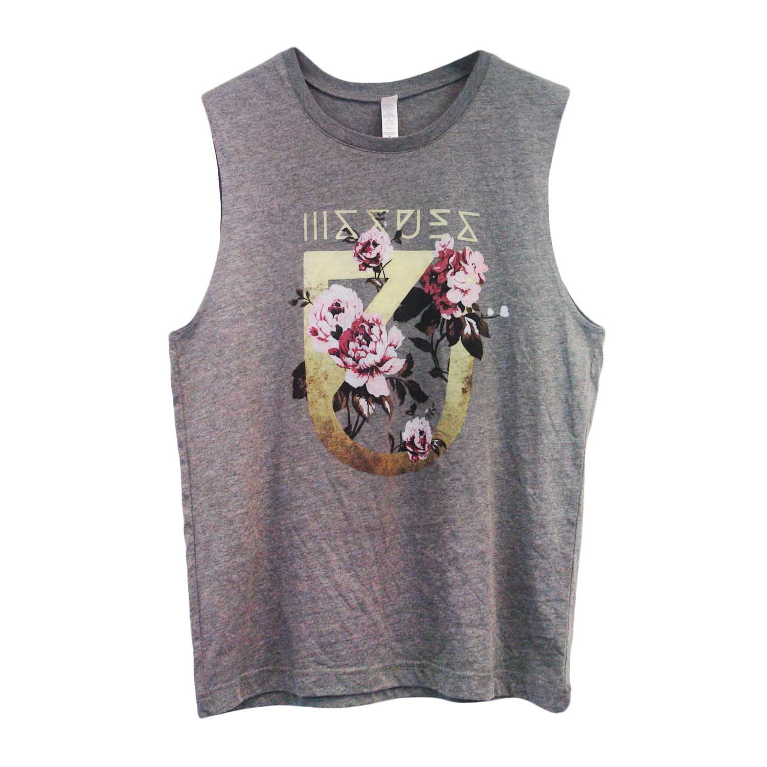 Floral U - Slate Muscle Shirt – MerchNow