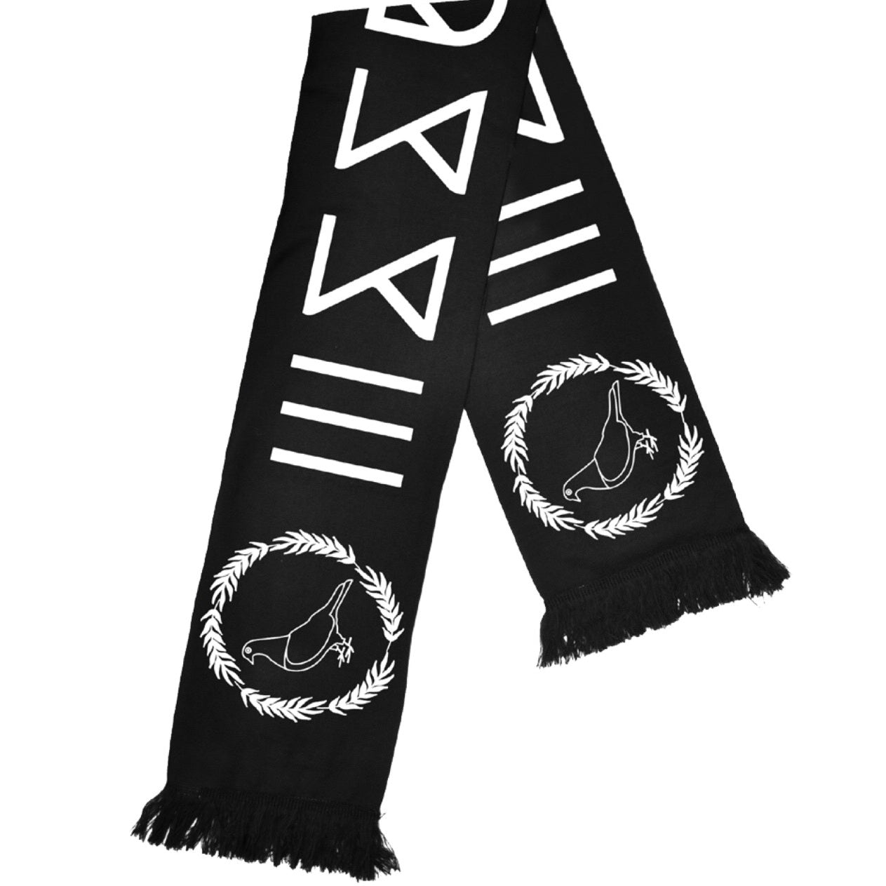 Wreath - Black Winter Scarf – MerchNow